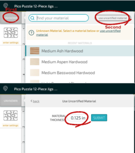 How to Use Glowforge with Unisub THB